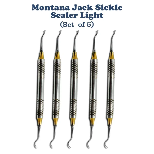5 Montana Jack Sickle Scaler Double Ended Periodontal